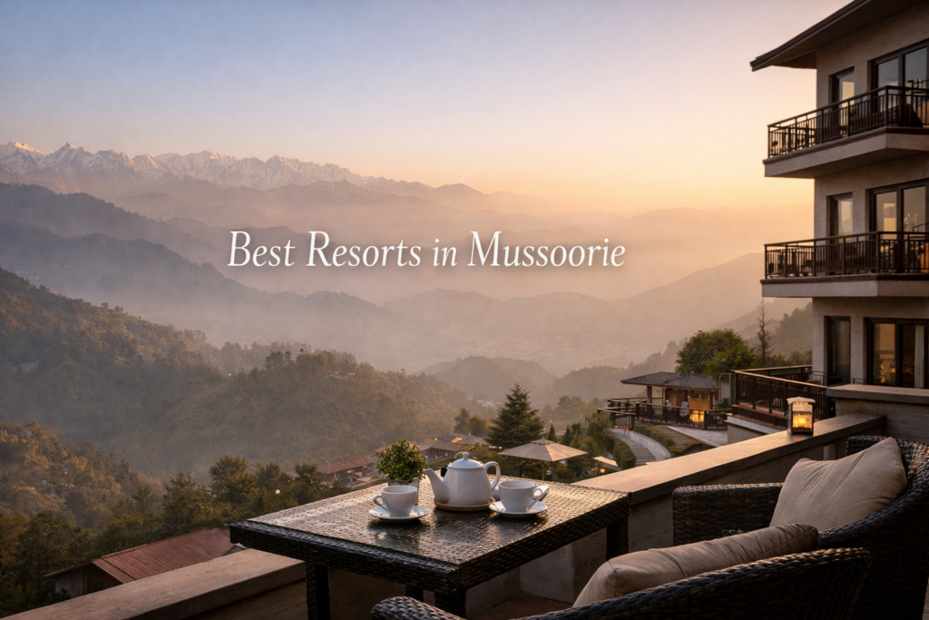 Best Resorts in Mussoorie for a Luxury Hill-Station Stay
